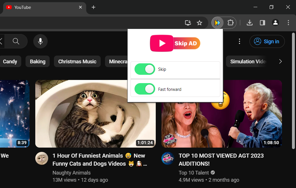 Thank you for installing AD Skipper